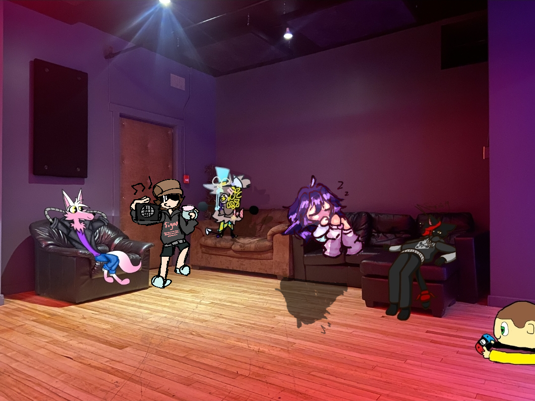 living room collab! - ibisPaint