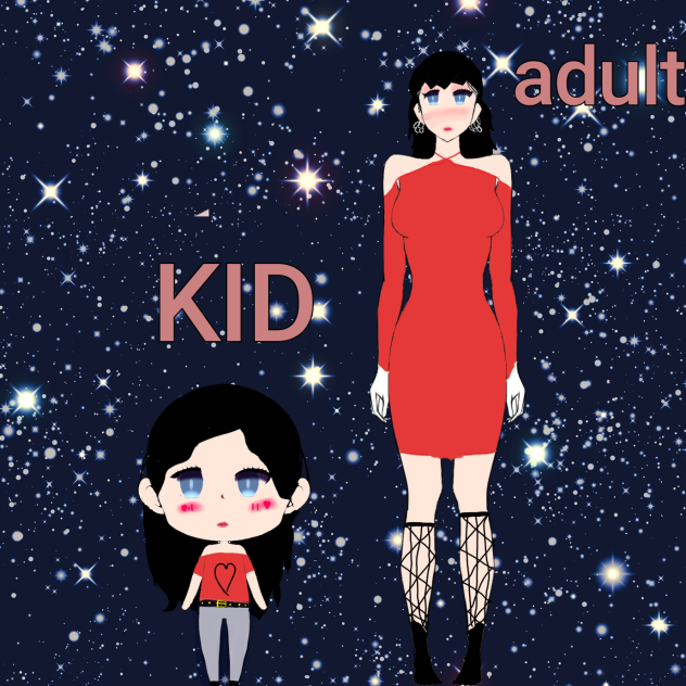 Kid V.S Adult - ibisPaint