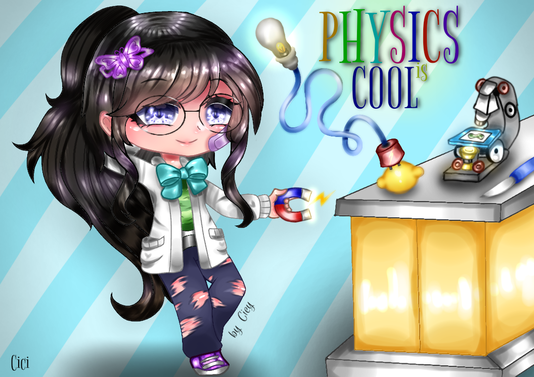 Physics is Cool - Felicia - ibisPaint