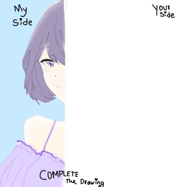 complete the drawing 🧡💛💚💙💜 - ibisPaint