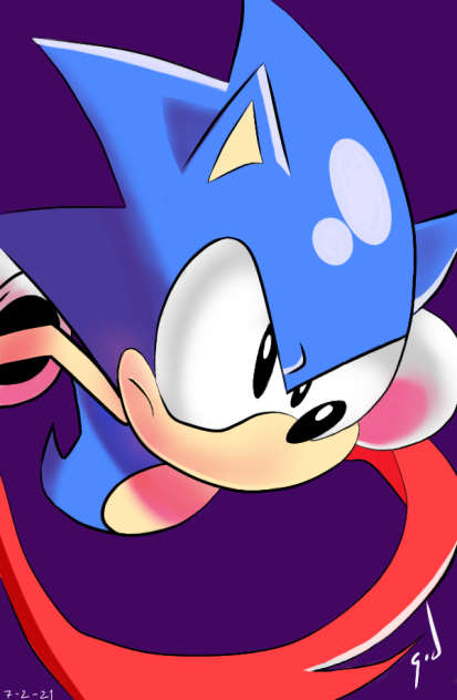 Sonic - ibisPaint