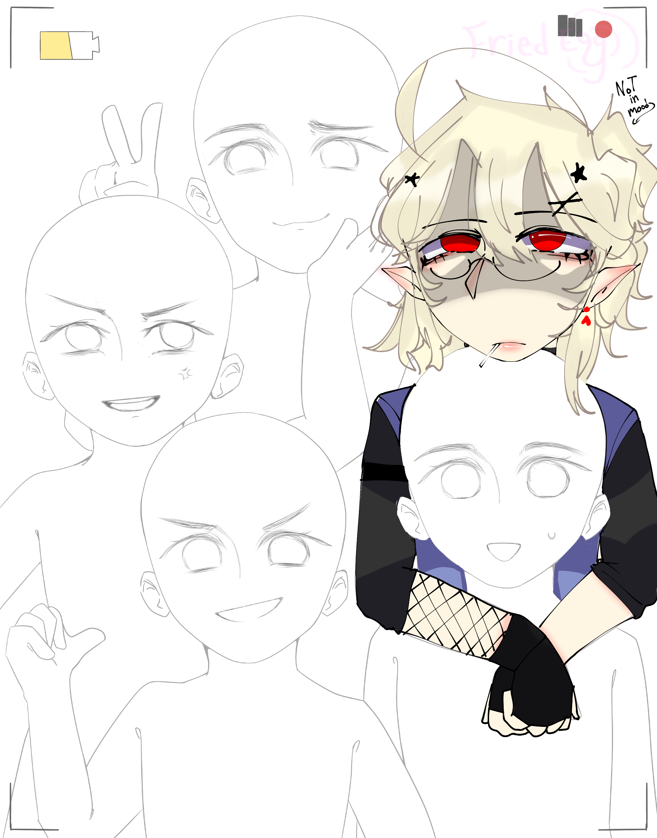 Collab original by FRIED EGGY♡ - ibisPaint