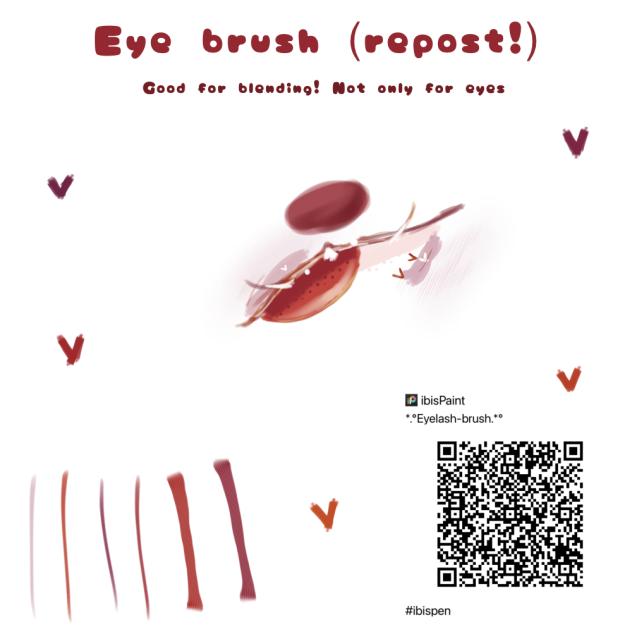 Eyelash brush! (REPOST) - ibisPaint