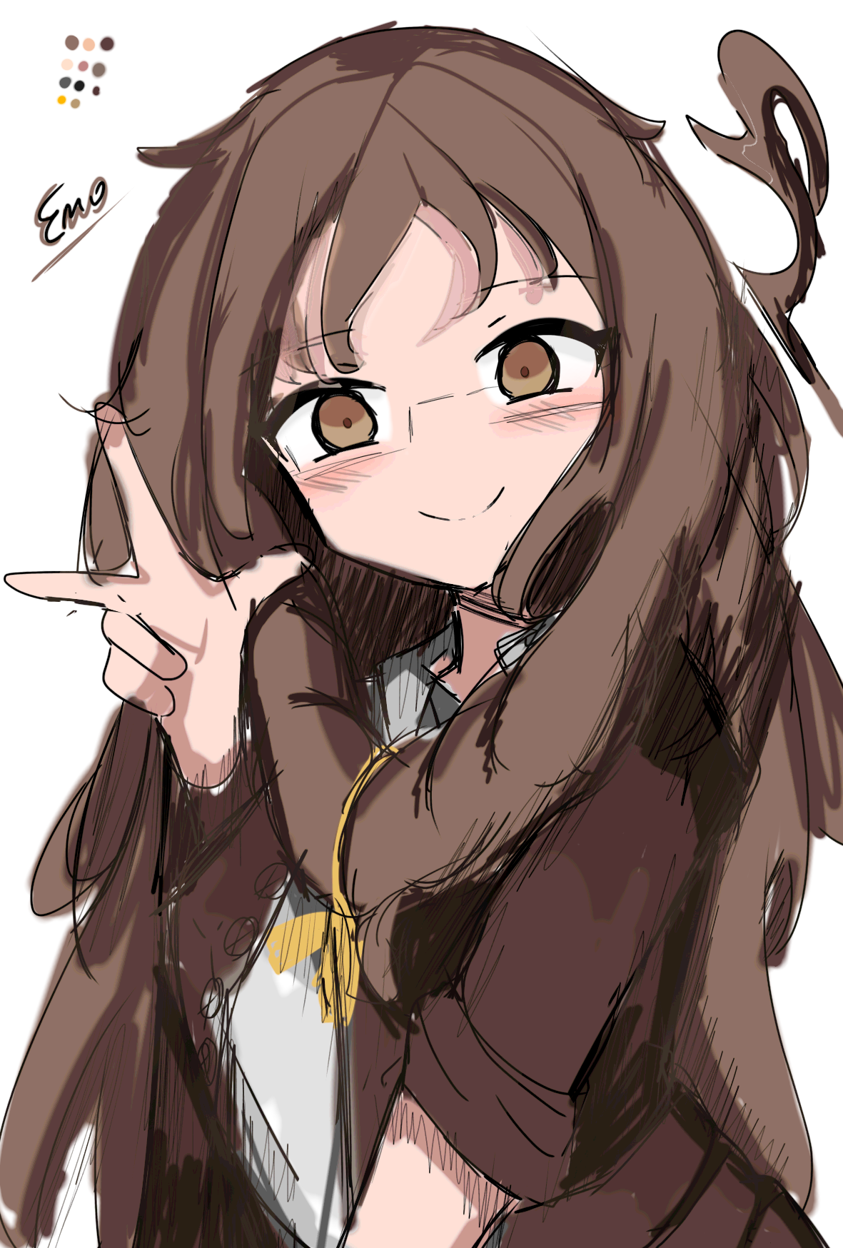 Untitled because she is ' pretty ' - ibisPaint