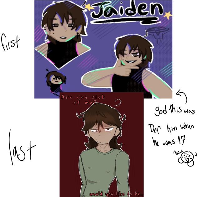 FIRST VS LAST JAIDEN ART - ibisPaint