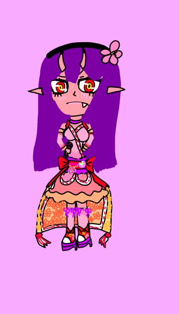 5th idol Jackii Amanojaku From Onigiri - ibisPaint