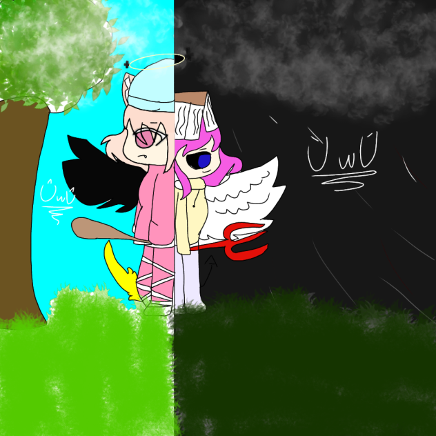 Me and my sis - ibisPaint