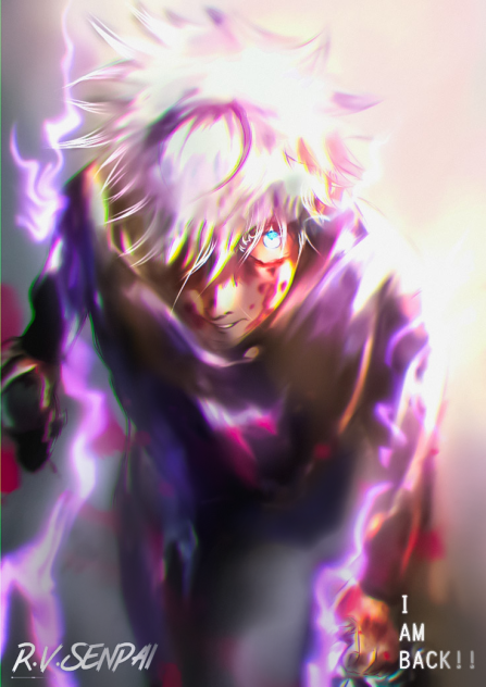 Gojo...I AM BACK!! - ibisPaint