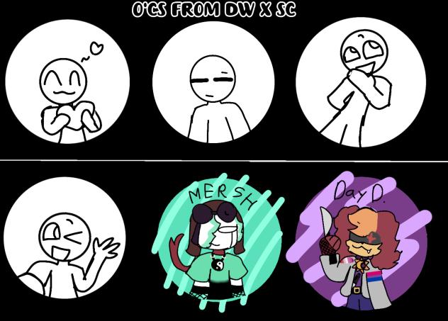 Colab, Dw x Smiling C. - ibisPaint