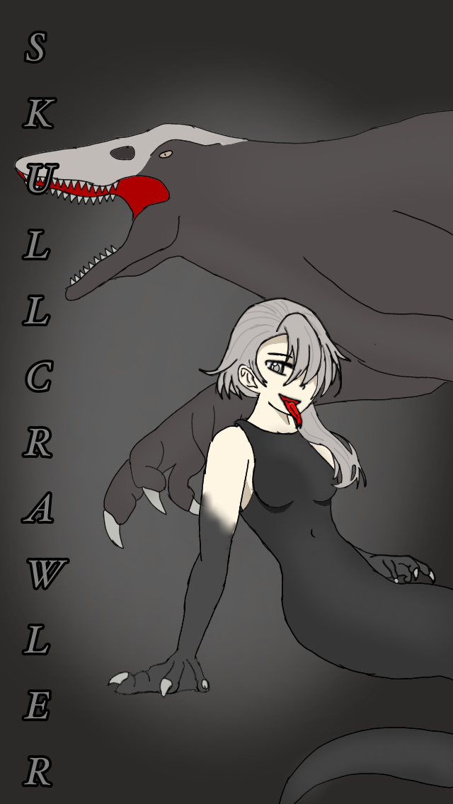 Skull crawler (human) - ibisPaint