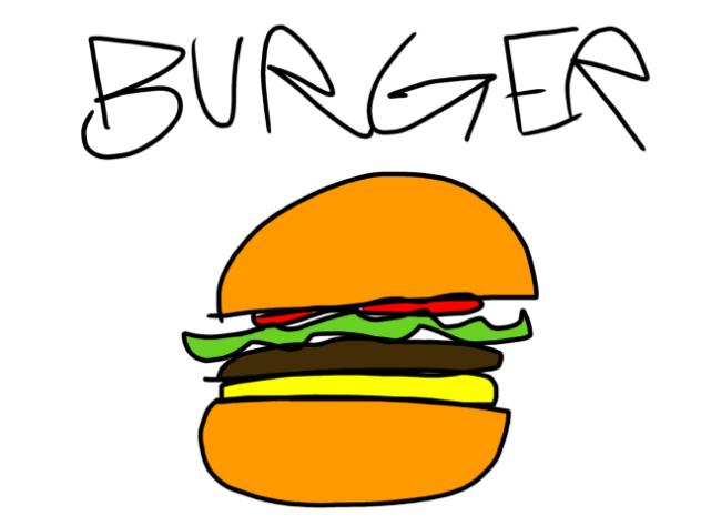 HOW TO MAKE BURGER - ibisPaint