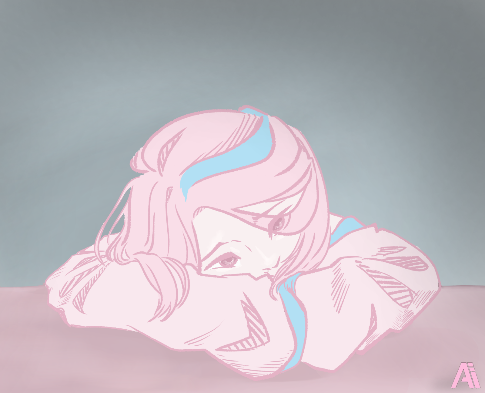 Gloomy Ai - ibisPaint