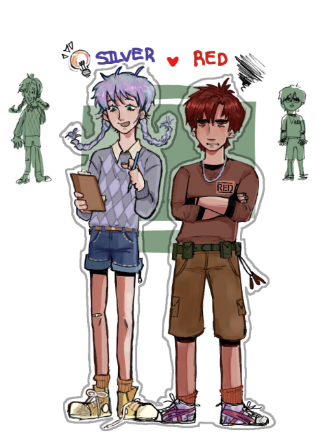 Red n Silver 💗 - ibisPaint