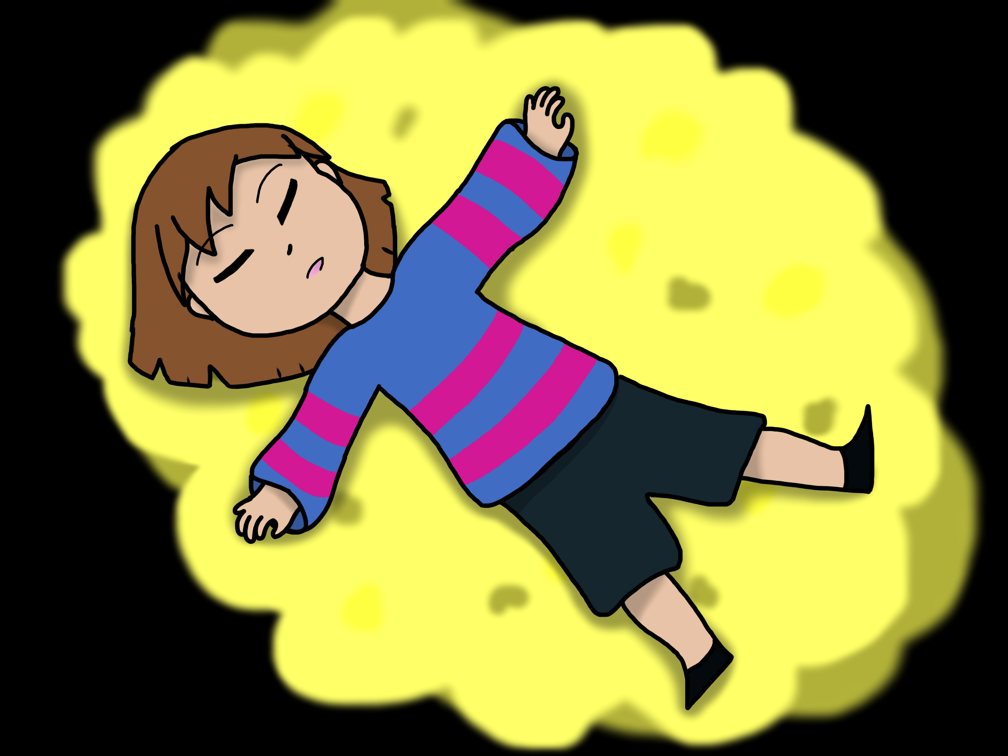 fallen down (Undertale) - ibisPaint