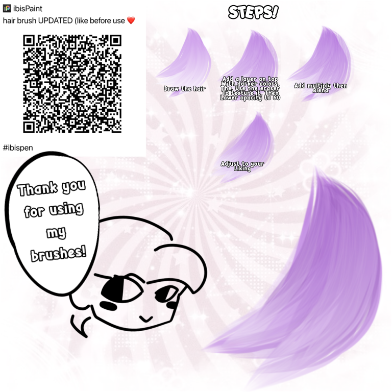 Hair brush (REMODELED) (LIKE BEFORE USE) - ibisPaint