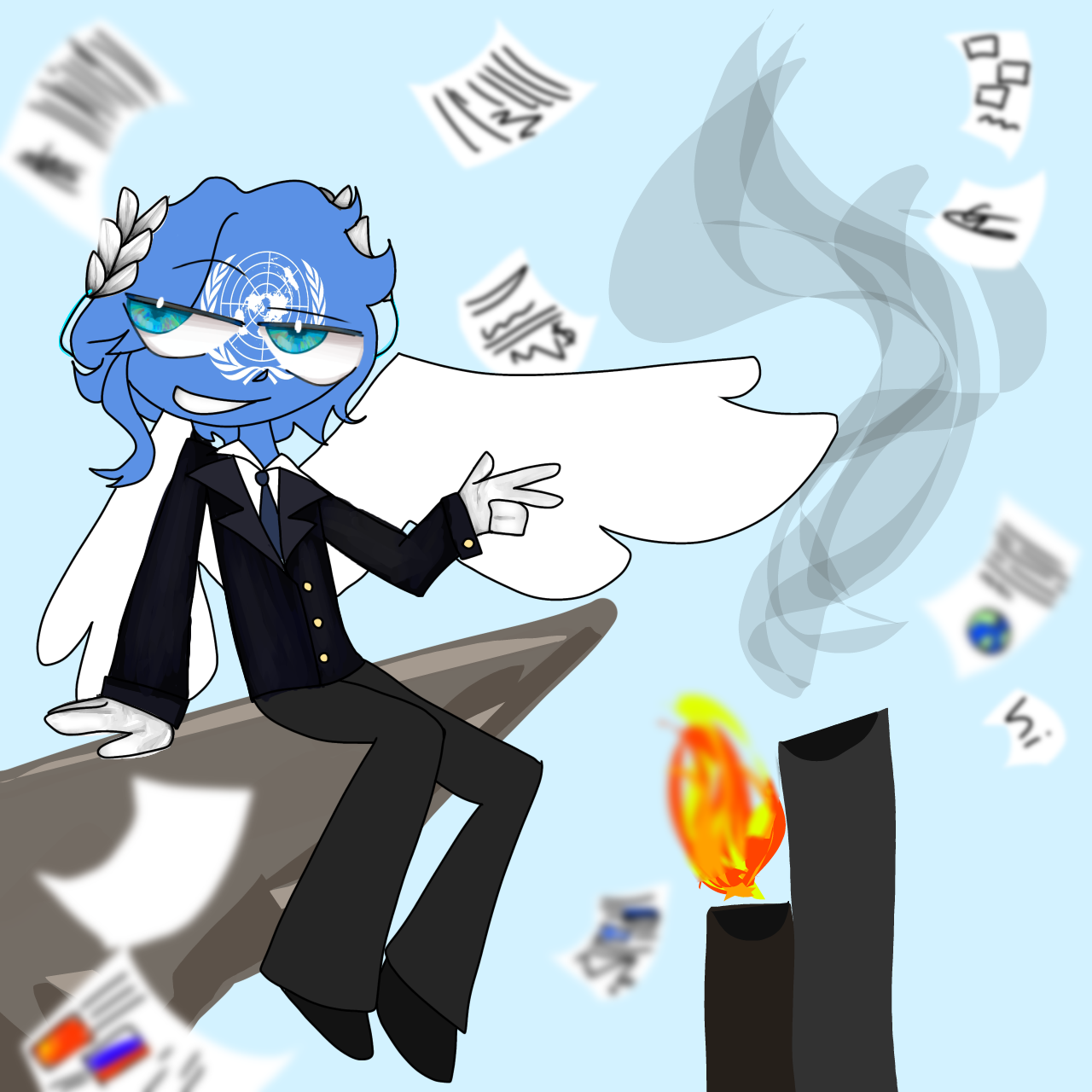 UN (i gave up and got lazy) - ibisPaint