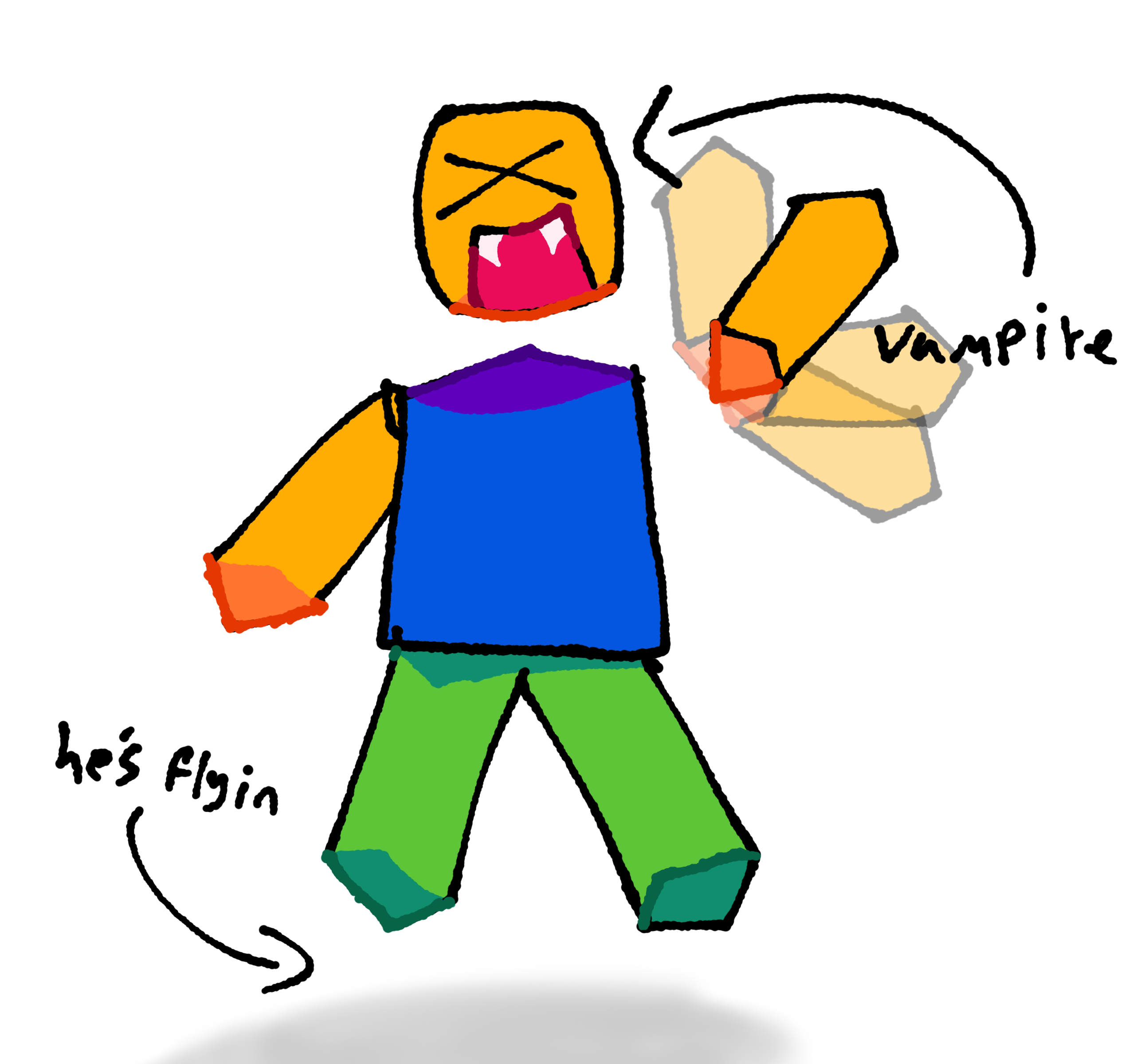vampire noob - ibisPaint