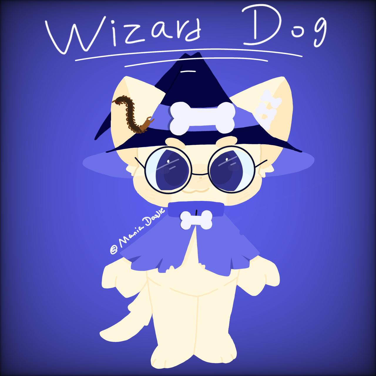 Wizard Dog!! 🐶 🪄 - ibisPaint