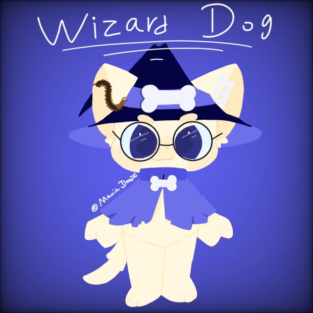 Wizard Dog!! 🐶 🪄 - ibisPaint
