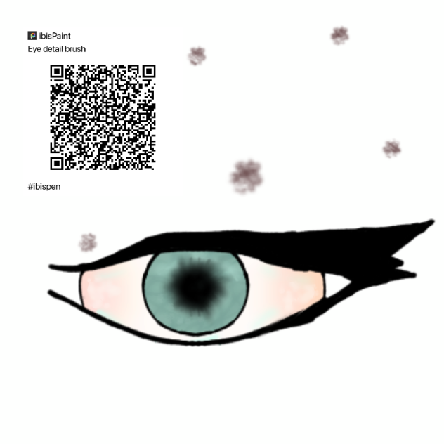 Eye detail brush qr - ibisPaint
