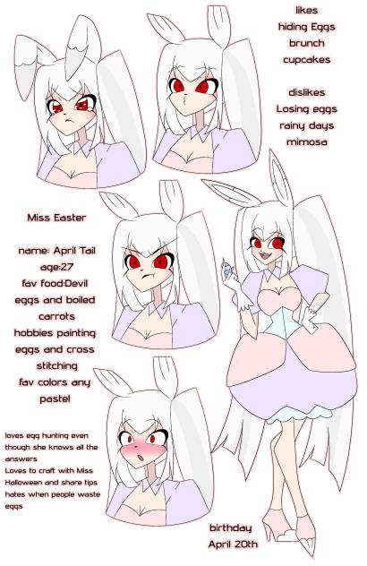 Miss Easter emotions - ibisPaint