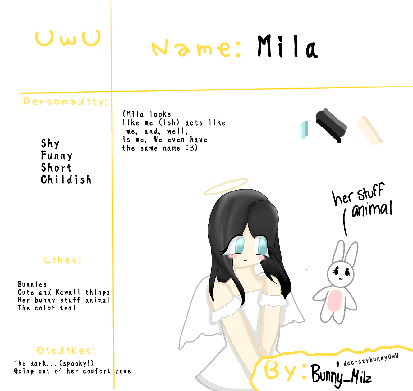 Character sheet thingy - ibisPaint