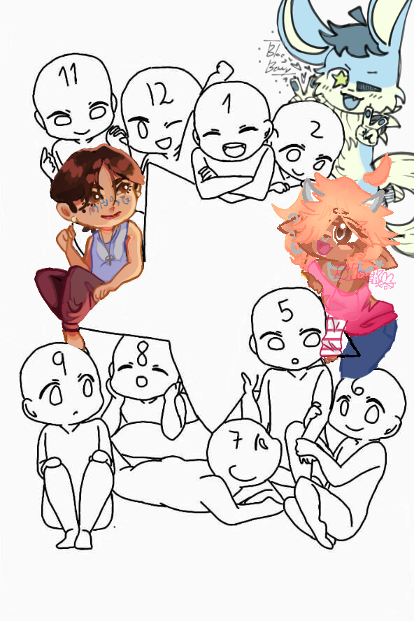 Fun lil collab thingy - ibisPaint