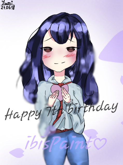 Happy birthday ibisPaint!♡♡♡ - ibisPaint