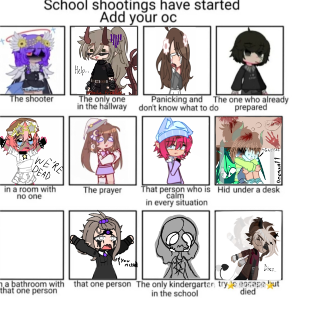 School Shooting Collab - ibisPaint