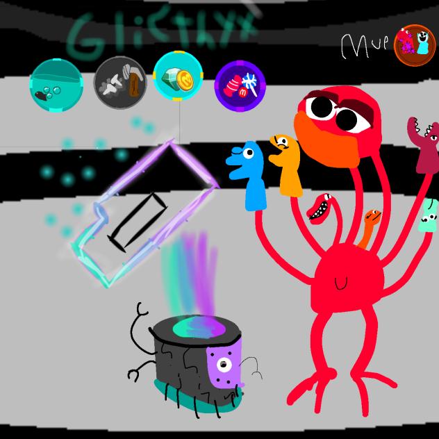 Quads and playtime on lab islet - ibisPaint