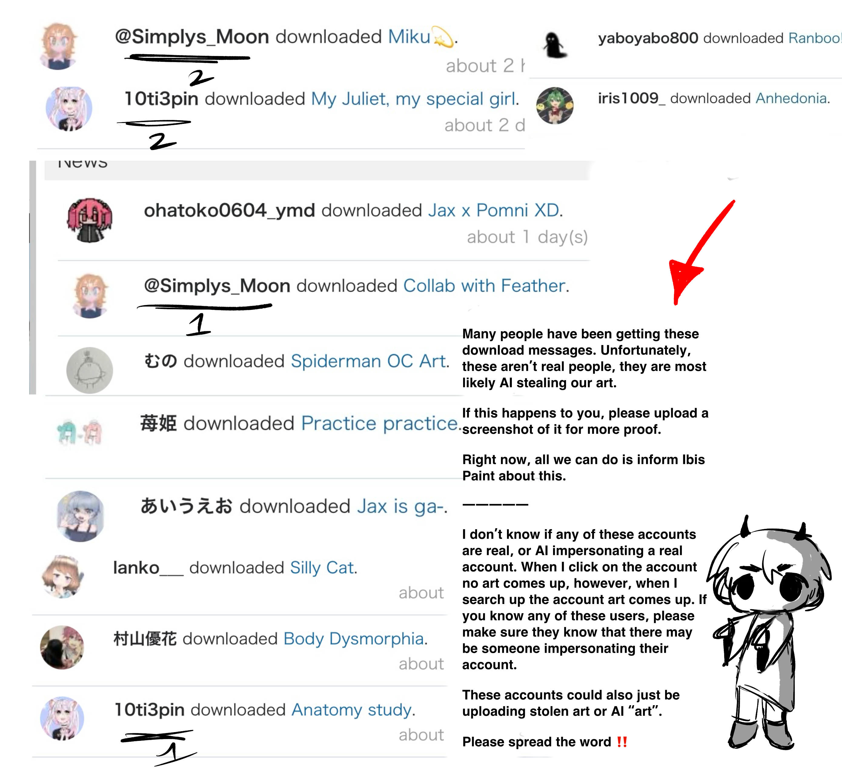 ‼️IBIS PAINT AI ISSUE - ibisPaint