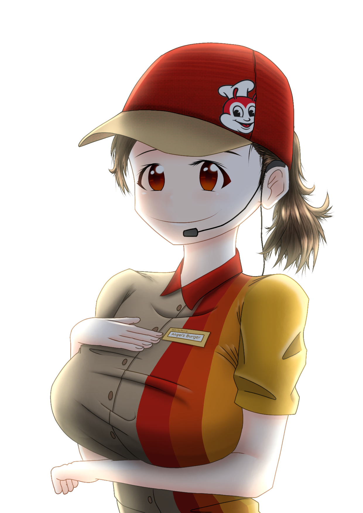 Jollibee Employee - ibisPaint