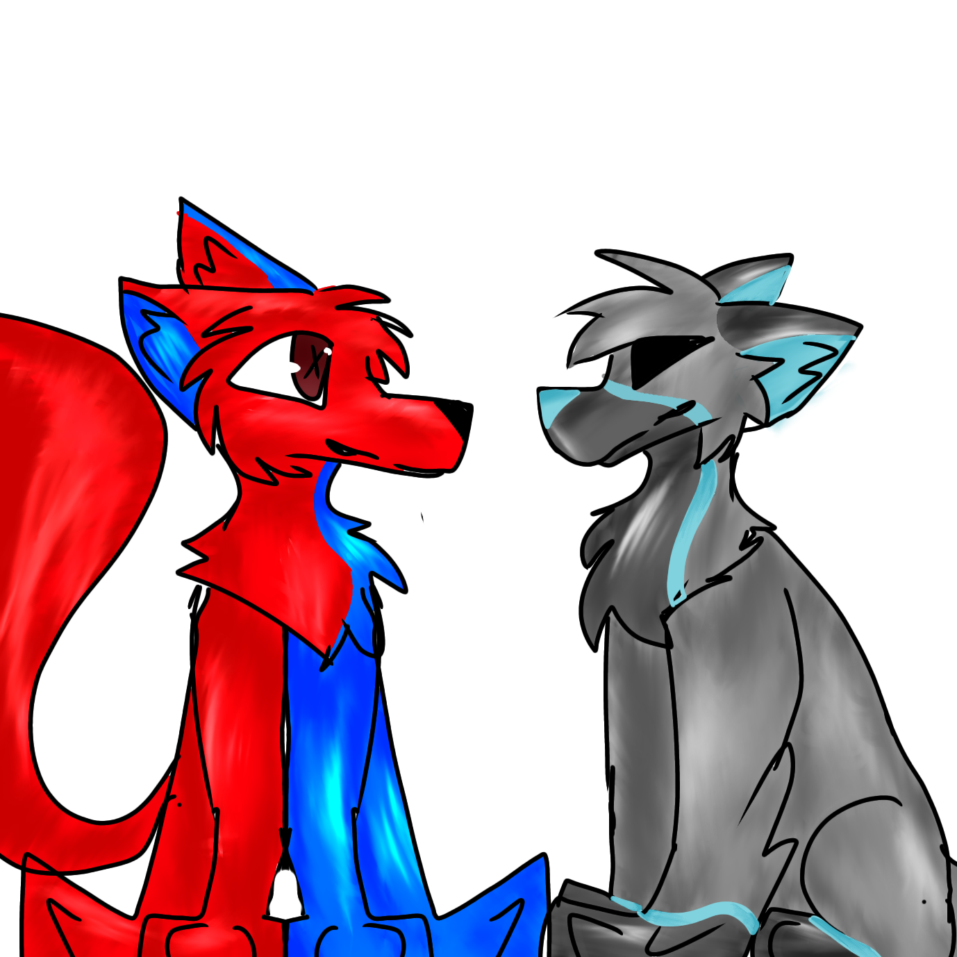 ART TRADE with Rosy Retriever !! - ibisPaint