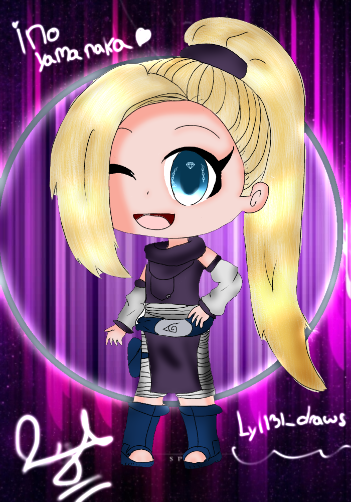 Speededit - Gacha life - Ino Yamanaka - ibisPaint