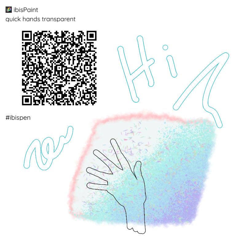quick hands transparent brush - ibisPaint