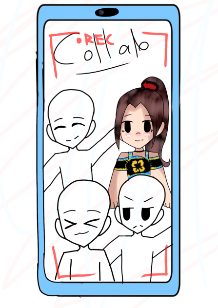 record a video # collab - ibisPaint