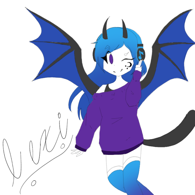 My friend Lexi-Chan - ibisPaint