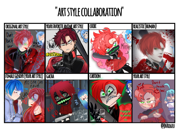 Art style collab - ibisPaint