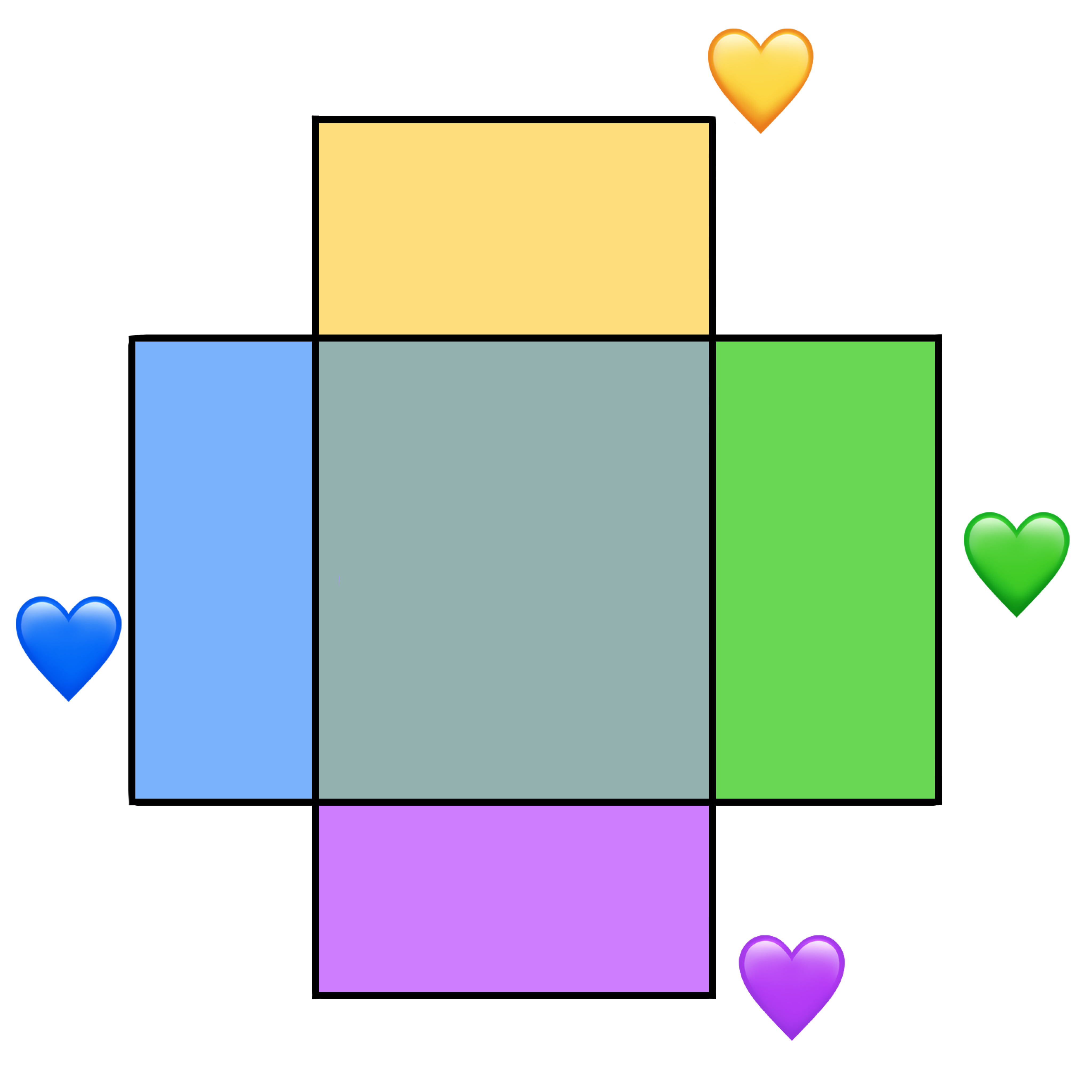 Mixing colors emojis from friends - ibisPaint