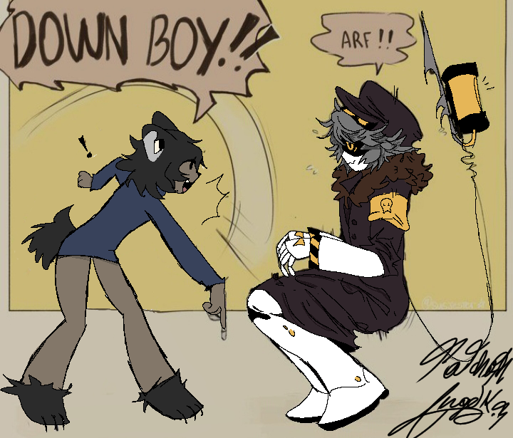 DOWN BOY!! - ibisPaint