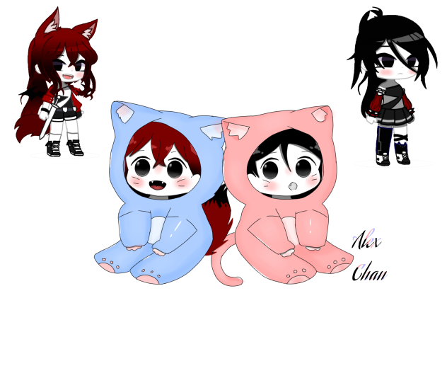 Karin and Ivy - ibisPaint