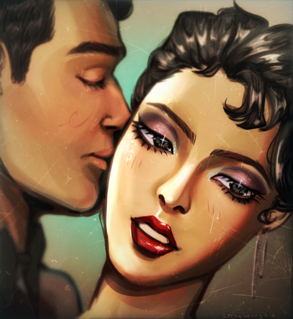 Vintage gal - ibisPaint