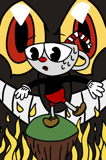 Cuphead newbie draw - ibisPaint