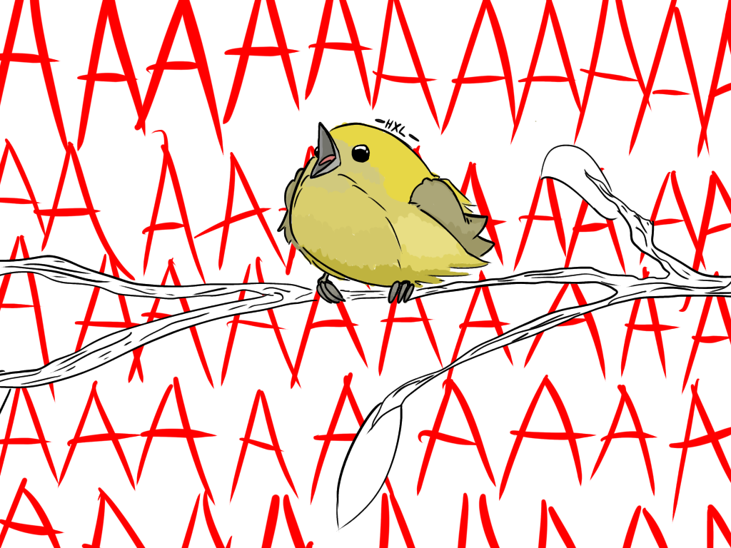 Coloured Screaming Birb - ibisPaint