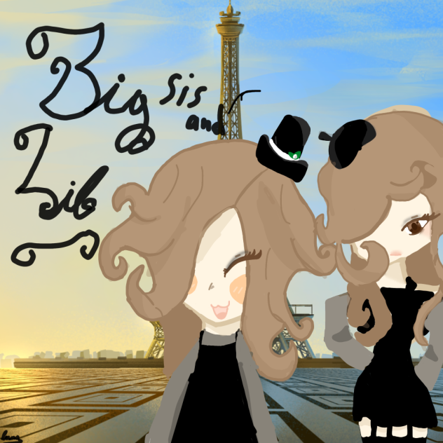 Big sis and lil sis - ibisPaint