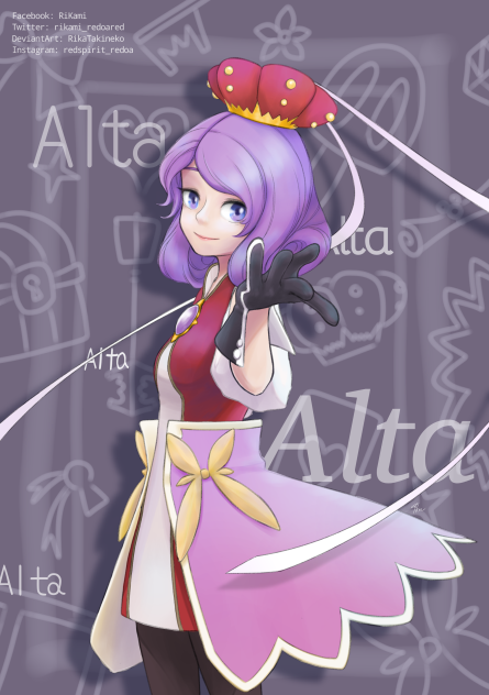 Alta Kelali (Kingdom Hearts OC) - ibisPaint