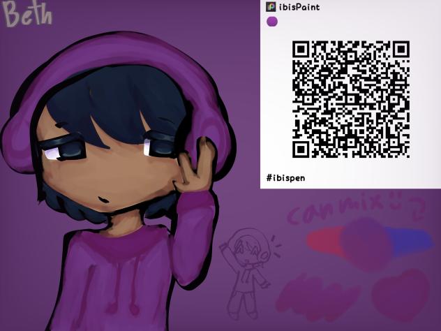 let's make purple purple purpleee - ibisPaint