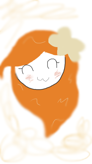 uma loka desenhando no pait - ibisPaint