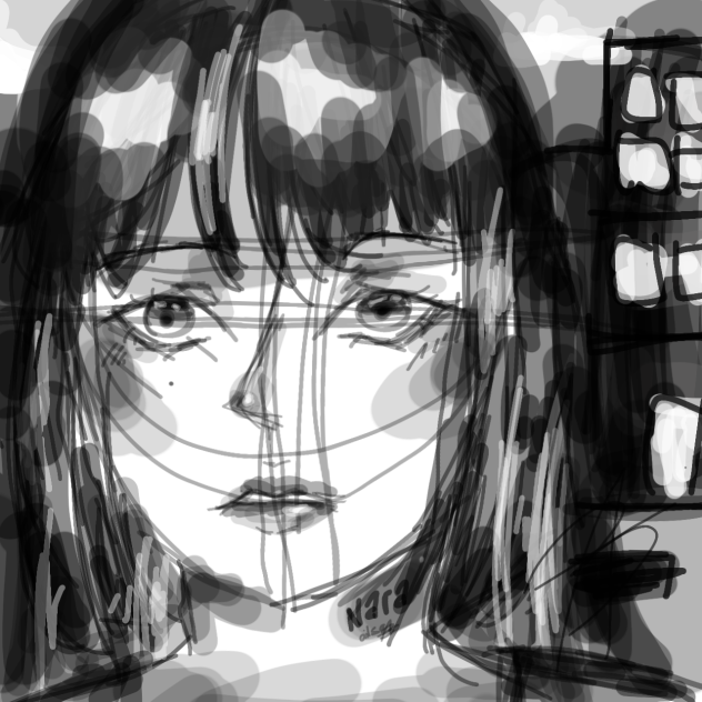 White and black - ibisPaint