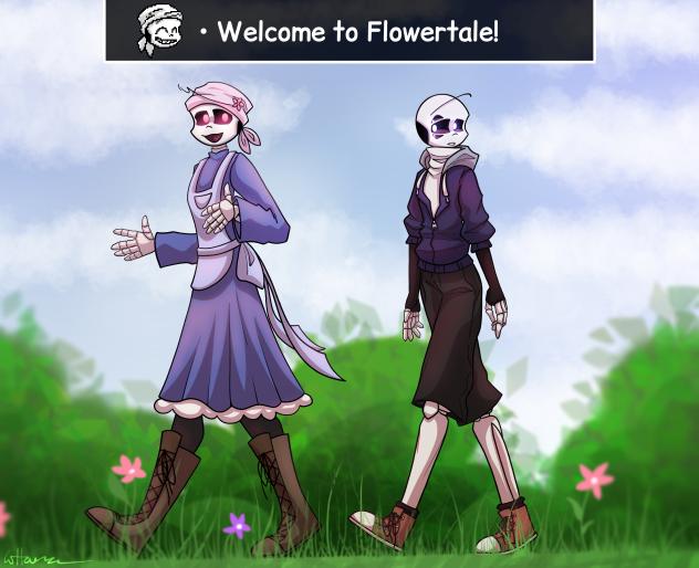 Welcome to Flowertale! - ibisPaint